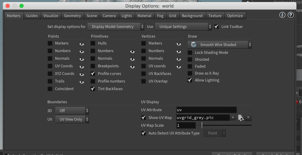 Houdiniの基本操作のメモ｜okazu