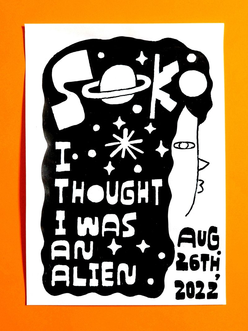 EVERYTHING FLOWS #67 by illustrator はるやまひろし｜パークギャラリーに居るひと。