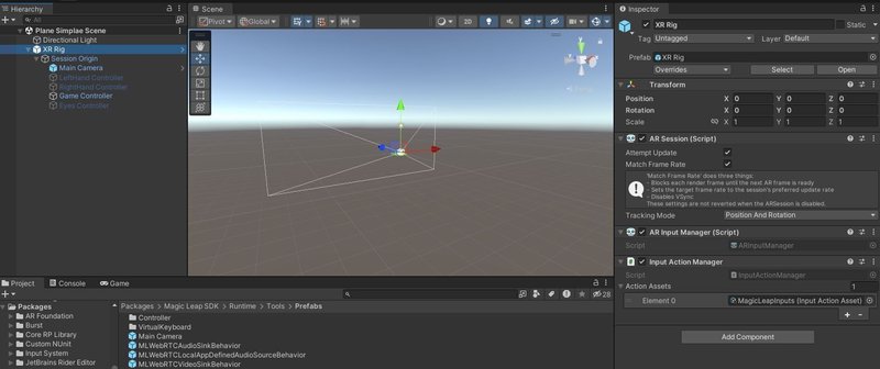 Magic Leap2 Plane detection Foundation（平面検出 基礎） Unity 編｜Sadao Tokuyama