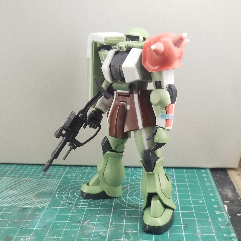 HGUCザク 股間アーマー｜dai_mokei