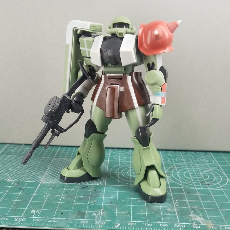 HGUCザク 股間アーマー｜dai_mokei