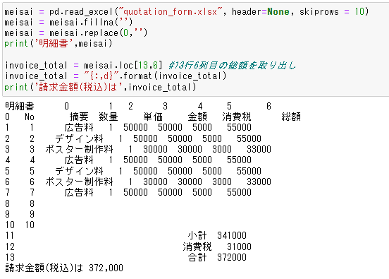 No.006 pythonで見積書(PDF)を作成｜SEIGO