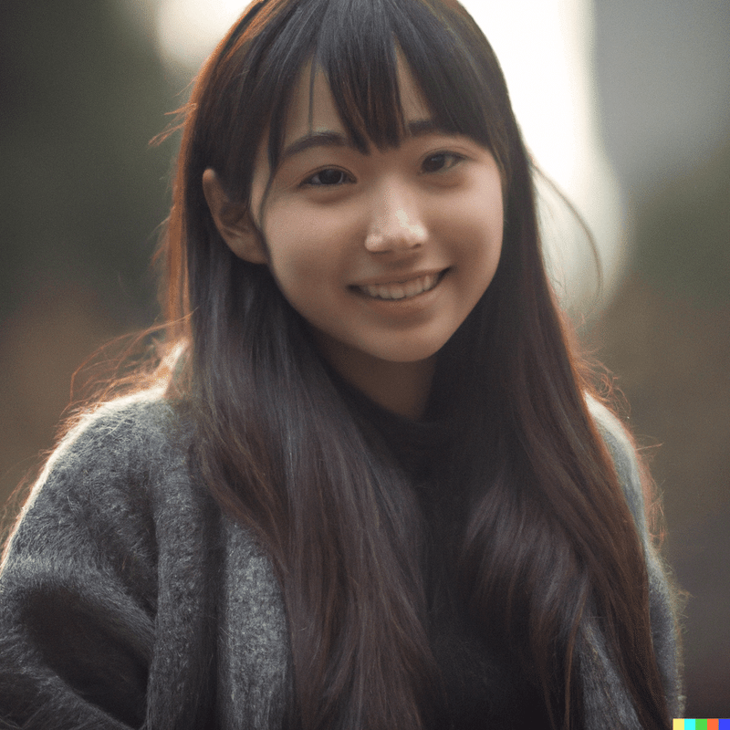 DALL-E2で生成した実在感ある美人女性画像一挙出し｜Neoki 投資趣味者