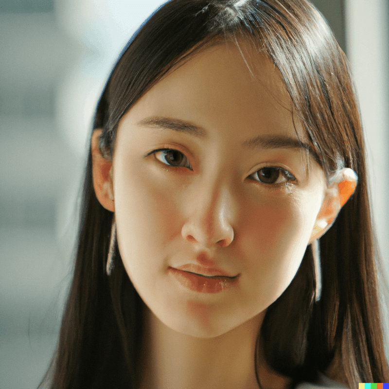 DALL-E2で生成した実在感ある美人女性画像一挙出し｜Neoki 投資趣味者