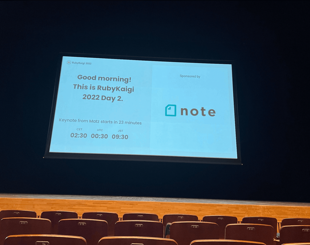 RubyKaigi2022 2日目の参加レポートと感想｜noteエンジニアチームの技術記事