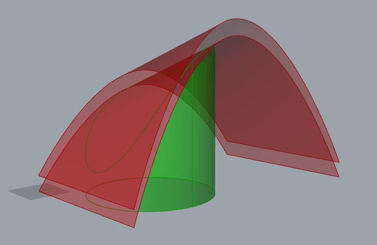 Split Brep Multiple-複数のSurfaceでBrepを分割する｜Mt