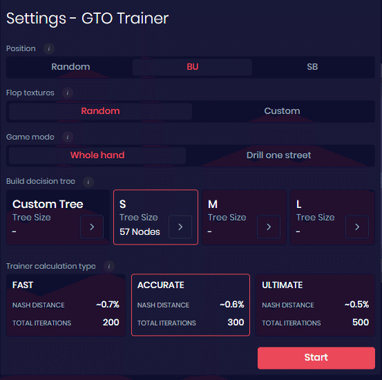 Deepsolver - GTO Trainerの使い方｜Heads Up League