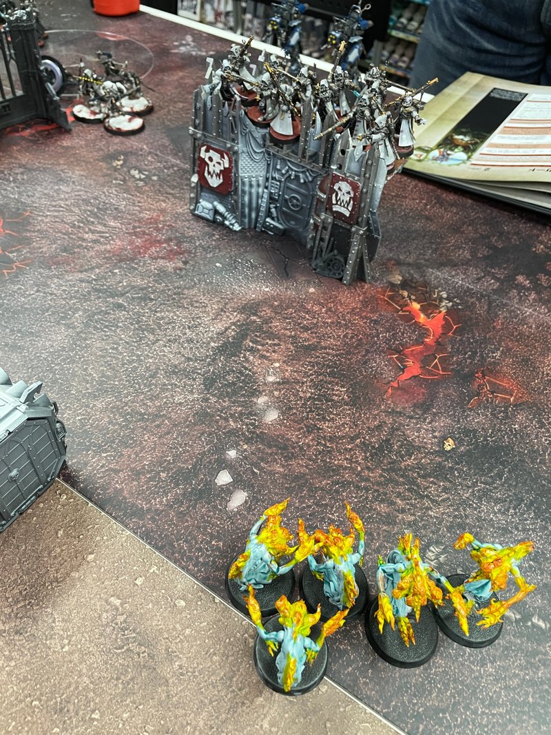 ウォーハンマー40k ケイオスディーモン：プレイレポート 2｜mooning-nasu
