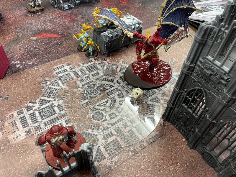 ウォーハンマー40k ケイオスディーモン：プレイレポート 2｜mooning-nasu