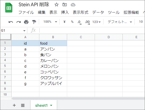 【Click_NoCode】訳あってSteinというスプレッドシートAPIを使ってみた｜shnd