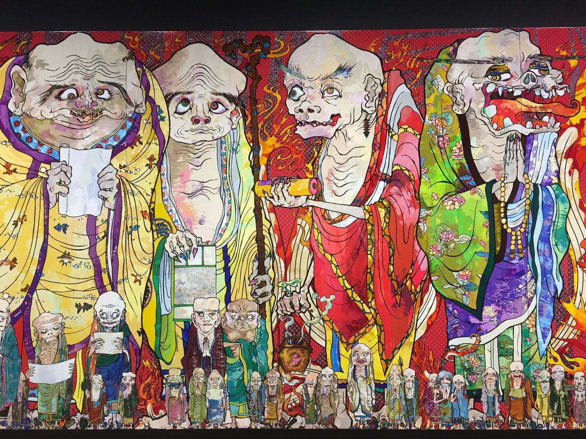 絵画歴史のイノベーション その8スーパーフラット（村上隆）の誕生｜DiO（Daisuke Oi）