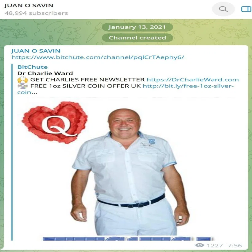 ⚜️Sobre o Dr. Charlie Ward⚜️－Dr. Charlie é um embaixador oficial do QFS ...