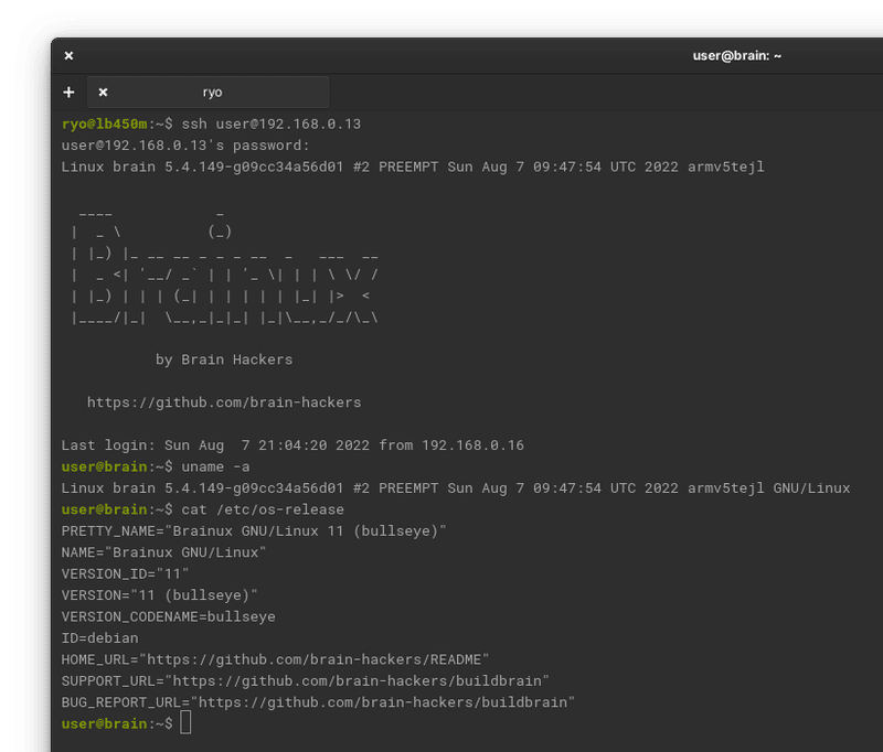 【電子辞書でLinux】Brainuxをインターネットに繋いでみた。（その2）｜Ryo Nakano