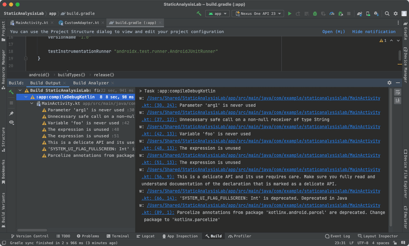Android Studioで表示される警告の正体、知っていますか？｜NTT Resonant Technology