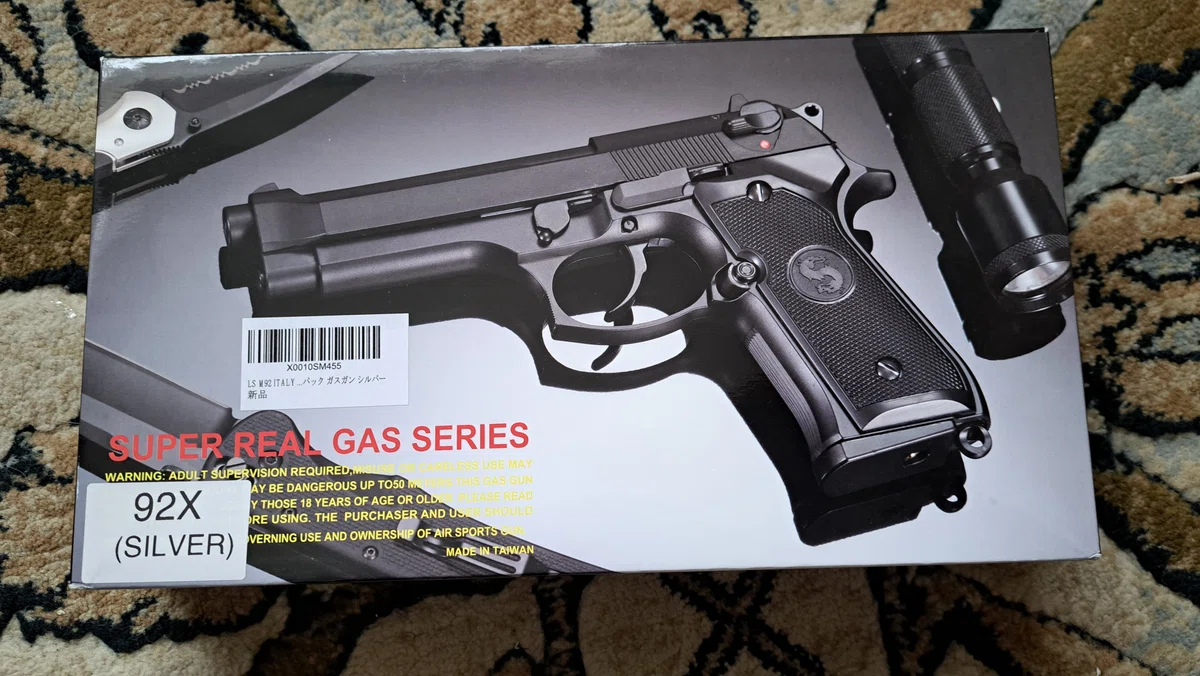 LS Beretta M92X ベレッタ エアガン レヴィュー ガスガン ハンドガン｜郭公