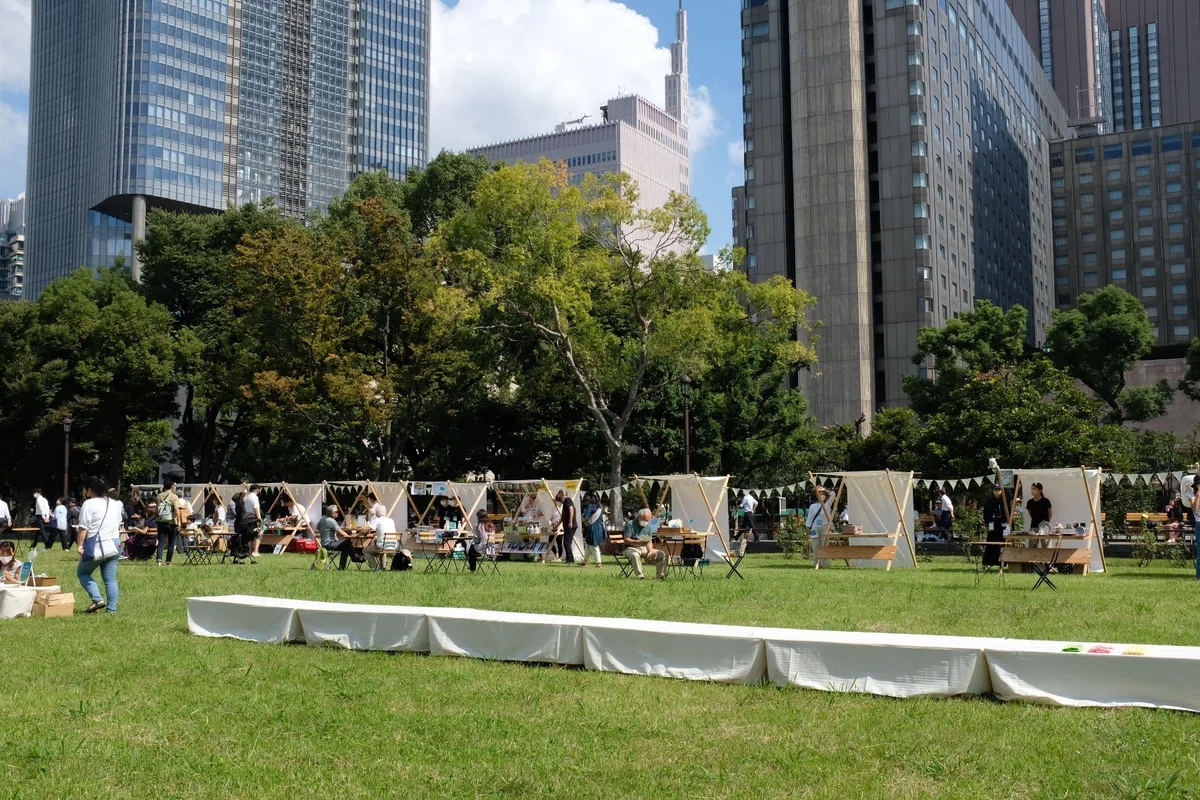 HIBIYA PARK SHIBAFU TERRACEでレモネードを飲んでみた #秋の写真を撮ってみた｜づかっち@Twitter実況好き