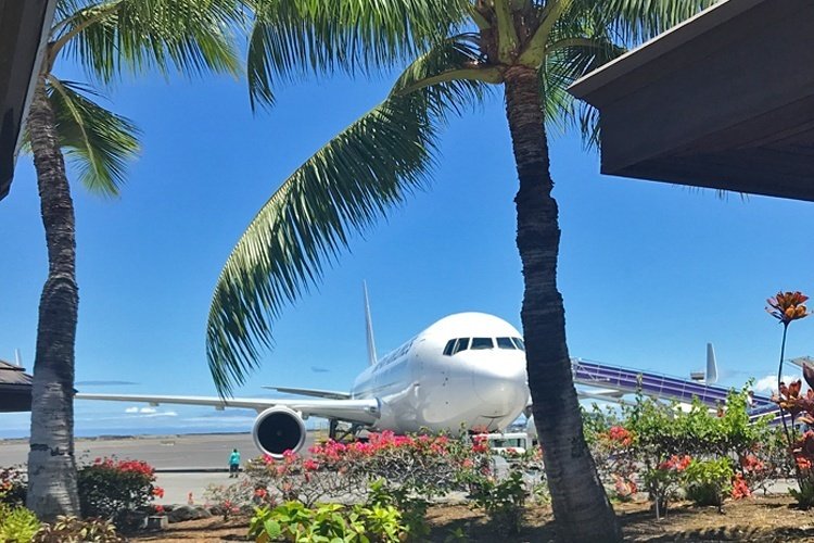 Ellison Onizuka Kona International Airport at Keahole--ハワイの旅の記録*2018年｜える[Lealea Days]