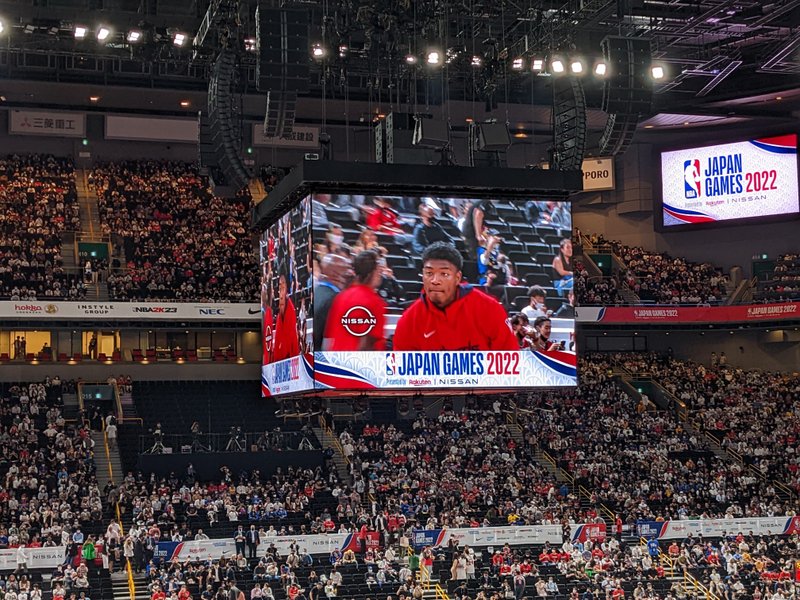 NBA Japan Games 観戦レポート～「企業の協賛」の切り口から｜Her Pivot