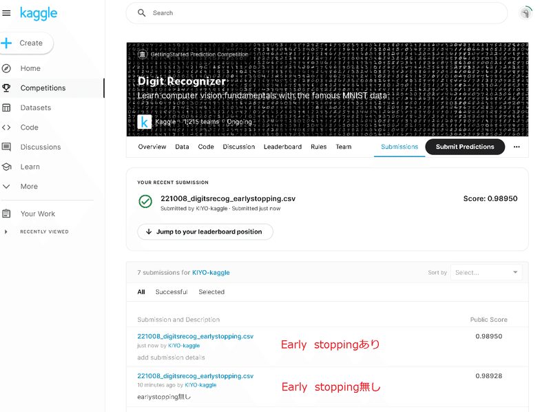 機械学習の最適化ツール(Pytorch)：Early Stopping（早期終了）｜KIYO