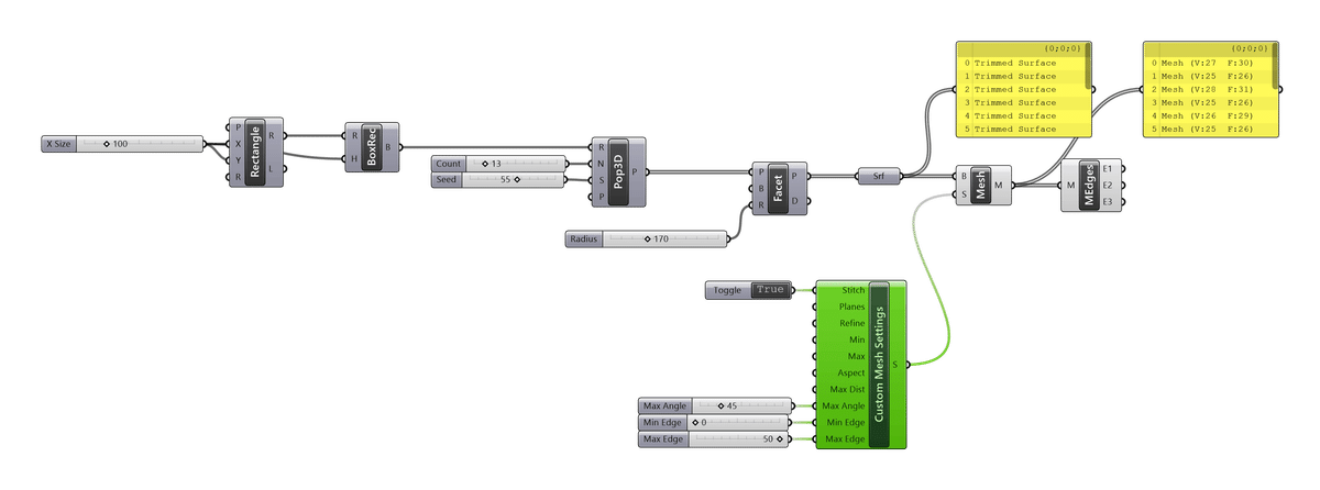 Mesh Brep-BrepからMeshを生成する｜Mt