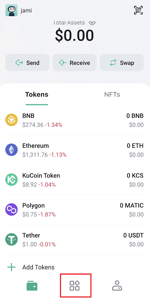 Challenger Assemblyと武器NFT Mintの際のチュートリアル｜KuCoin（クーコイン）