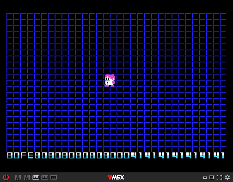 MSXのスプライトを学ぶ｜MSXのZ80で何か作る