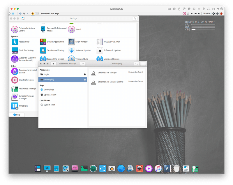 #コンピュータ談義 #イタリア製Linux #Modicia OS on Parallels #初見インプレッション｜Mattaka
