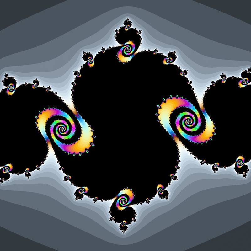 変なジュリア集合｜108Hassium