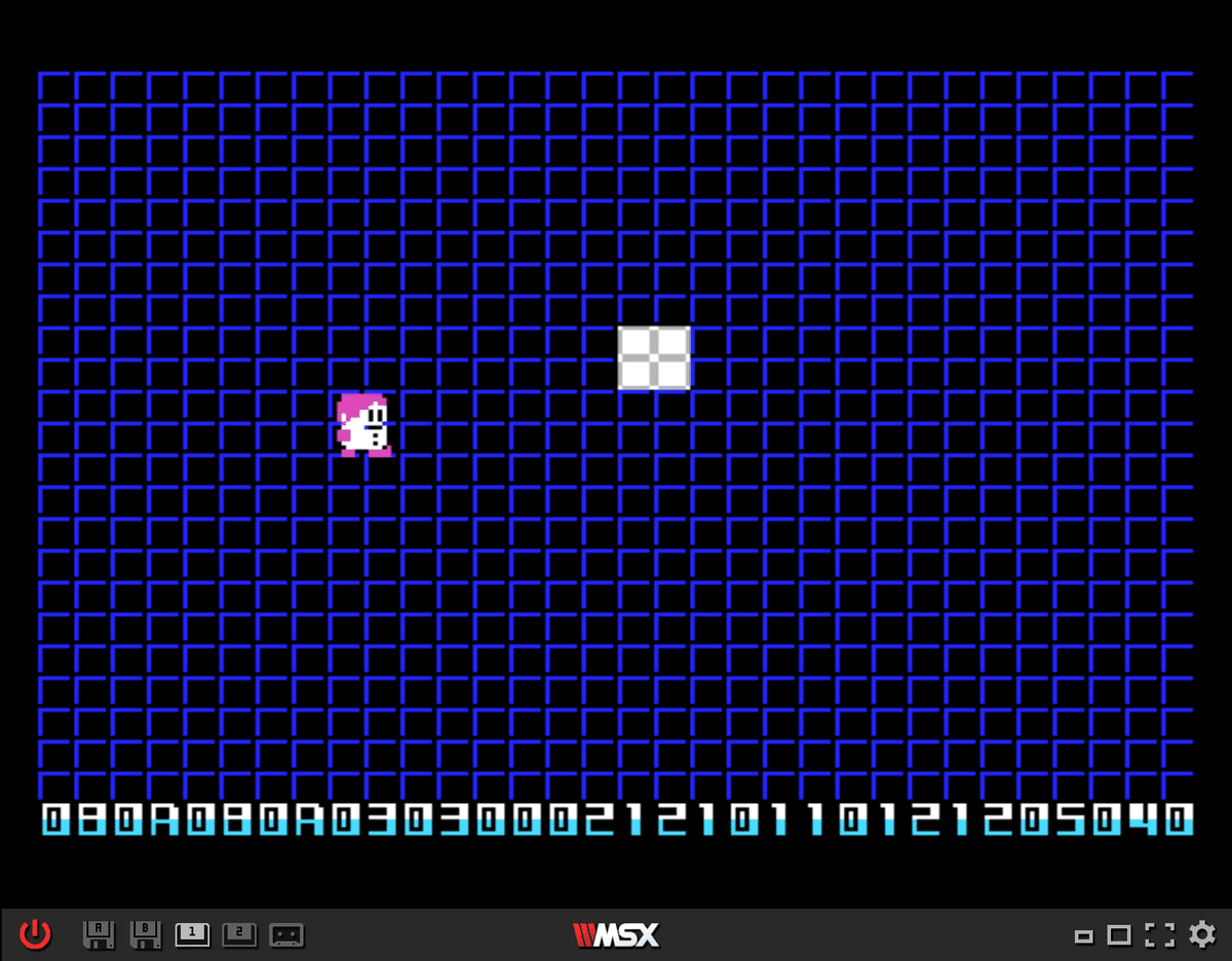 MSX 当たり判定｜MSXのZ80で何か作る