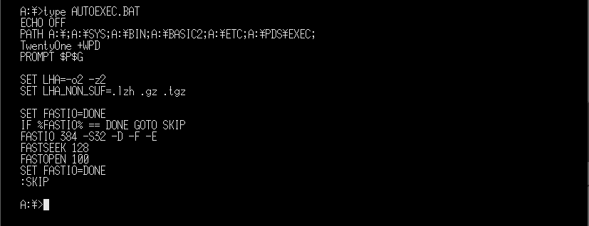 X68000特有のファイル名問題｜UMA