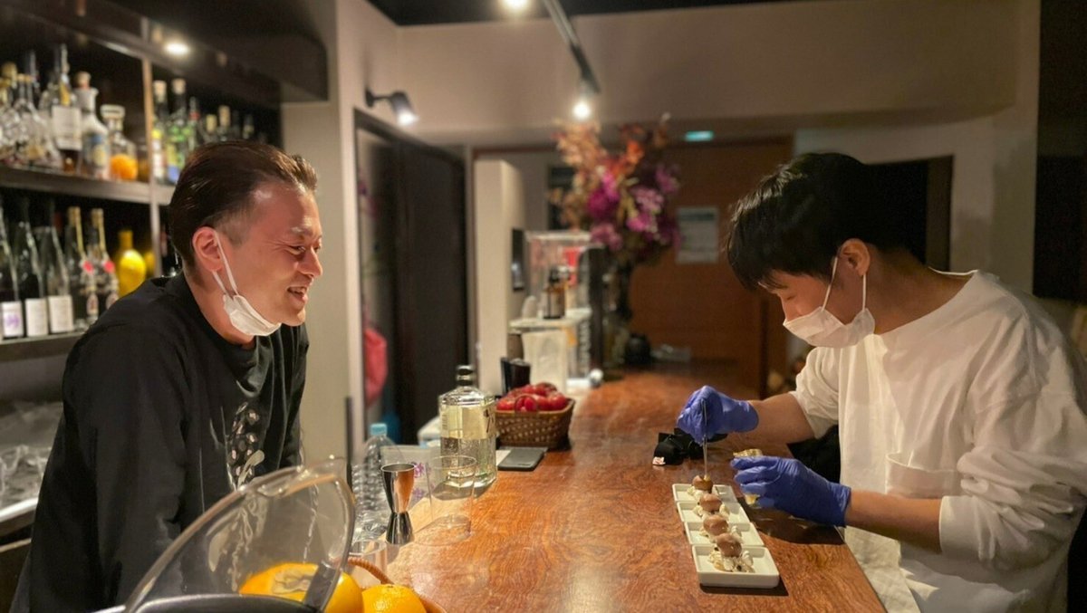 ジャパニーズクラフトジンのカクテルとモンブランのペアリング｜OtsukaYosuke 大塚陽介