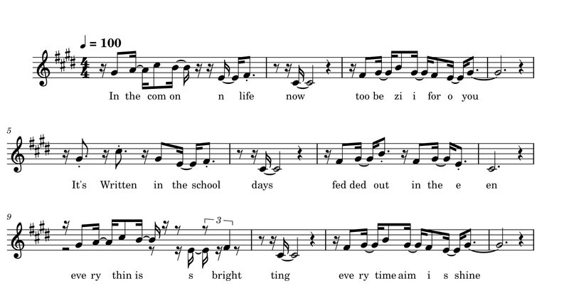 英語の歌詞の手直し｜Gotzh｜note