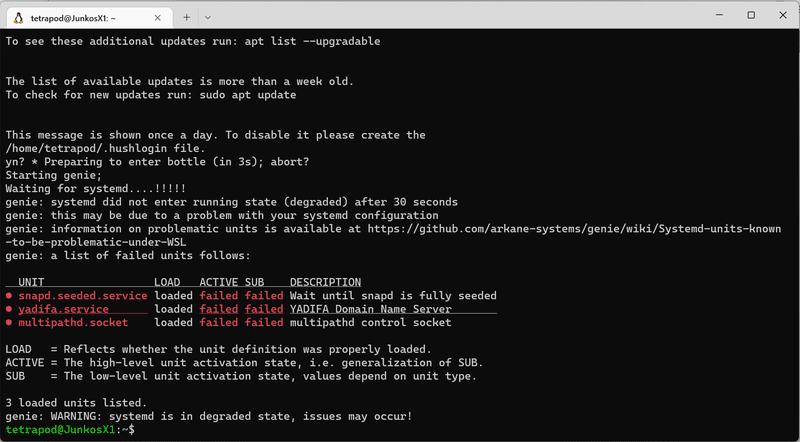 Wslで Systemd がサポートされたらしいので確認しました|jnkykn