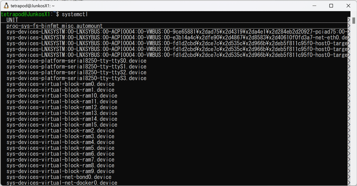 WSLで systemd がサポートされたらしいので確認しました｜jnkykn