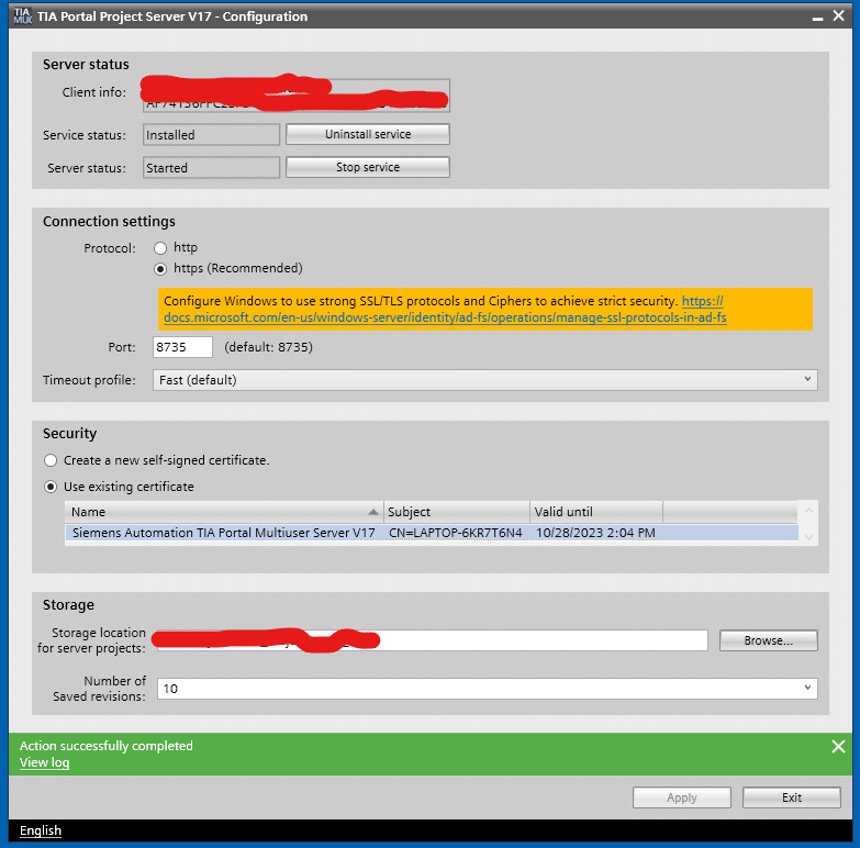 TIA Project Serverの使い方2(設定編)｜FA制御のハノン