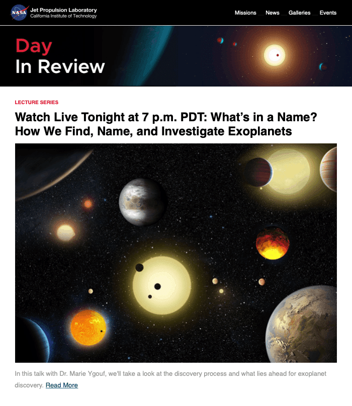 NASAは、太陽系外惑星の見つけ方、名前の付け方、そして調査の仕方を紹介。｜DigitalCreator