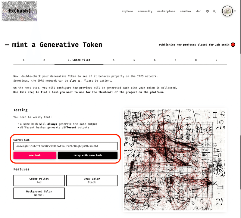 fxhash Tips (mint編)｜ギン