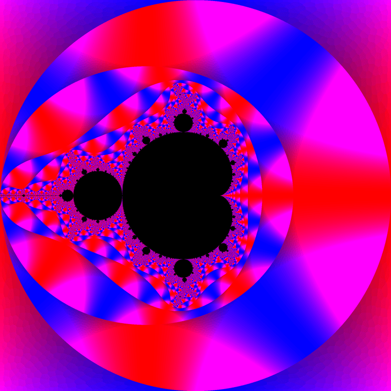 Processingでマンデルブロ集合を描く｜108Hassium