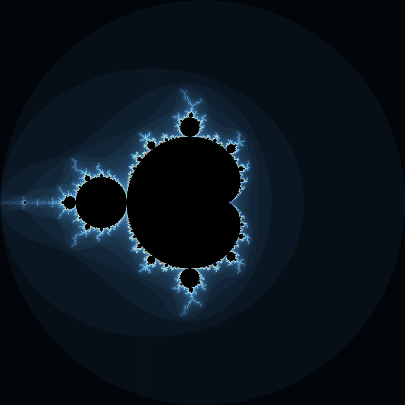Processingでマンデルブロ集合を描く｜108Hassium