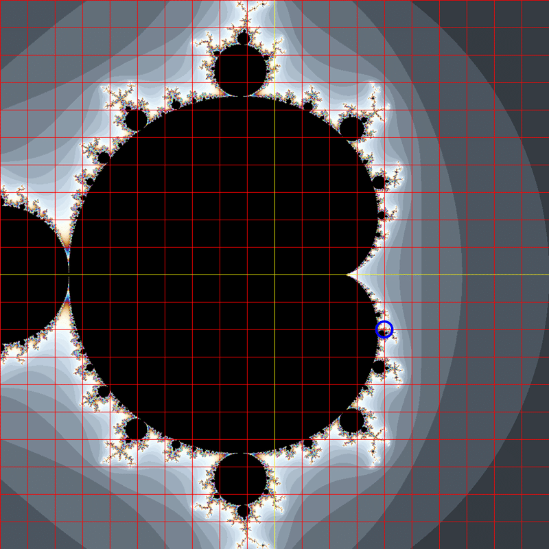 Processingでマンデルブロ集合を描く｜108Hassium