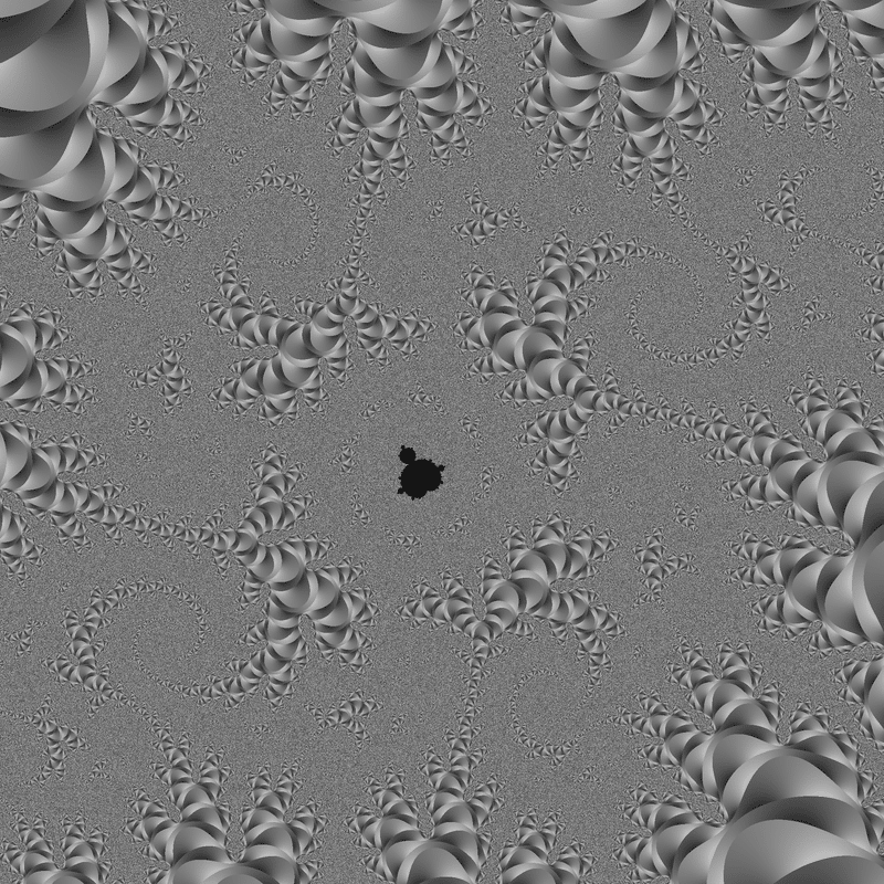 Processingでマンデルブロ集合を描く｜108Hassium
