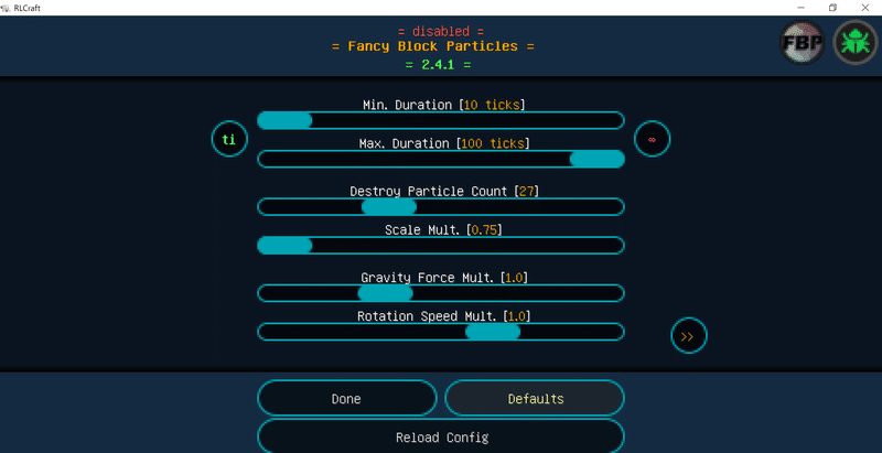 【始める前】RLCraft2.9の忘備録【事前知識と軽量化などの設定】｜くくろ