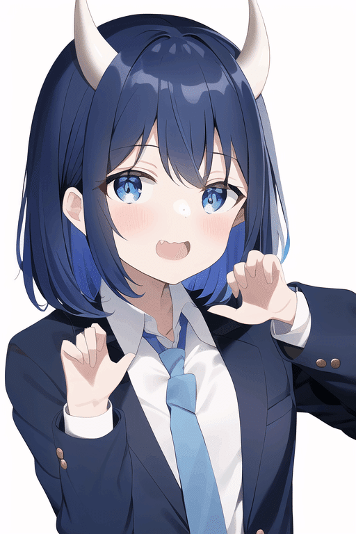 novelAIで作ったルリドラゴンの画像。｜maru｜note