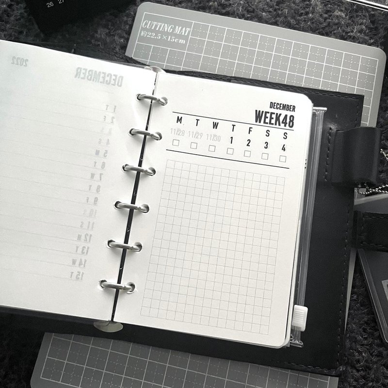 MINI6サイズリフィル無料ダウンロード[ 12月分 ]｜note1015