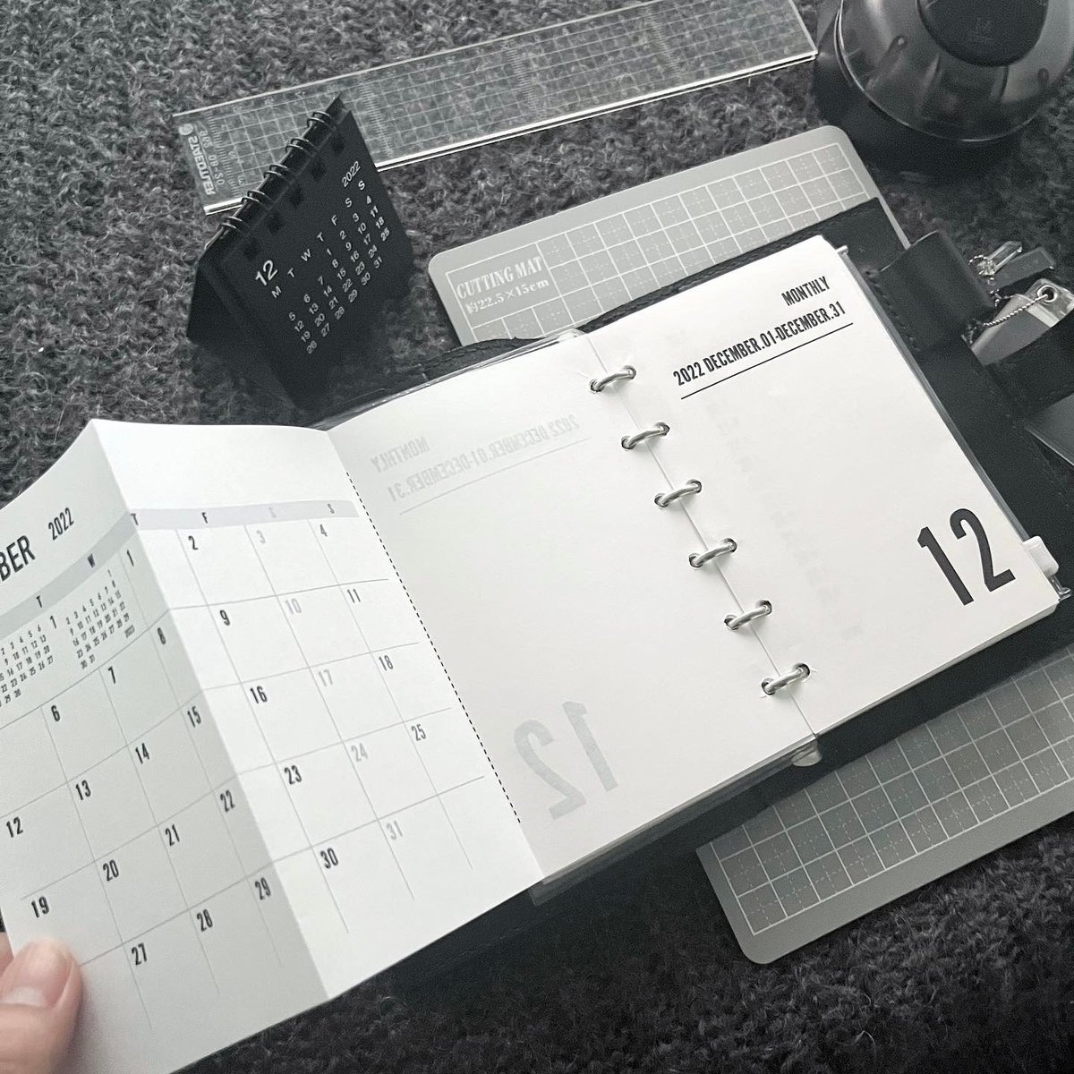 MINI6サイズリフィル無料ダウンロード[ 12月分 ]｜note1015