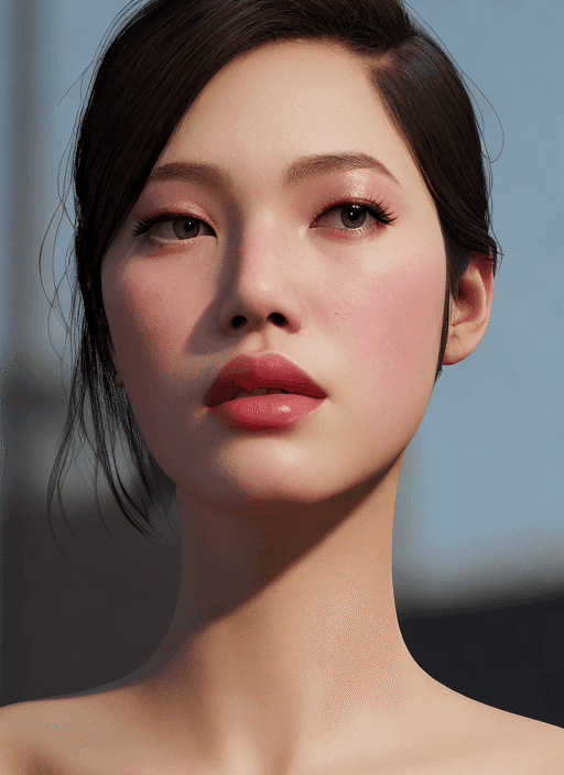 Stable Diffusionに学習させたモデルで、リアルな人物画像｜scra