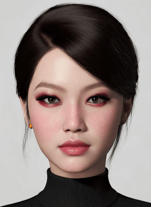 Stable Diffusionに学習させたモデルで、リアルな人物画像｜scra