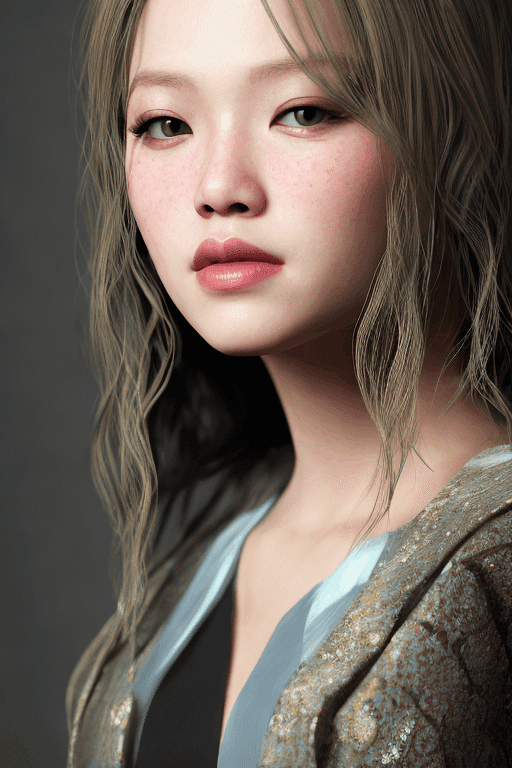 Stable Diffusionに学習させたモデルで、リアルな人物画像｜scra