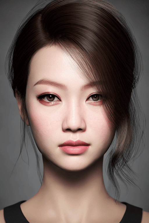 Stable Diffusionに学習させたモデルで、リアルな人物画像｜scra