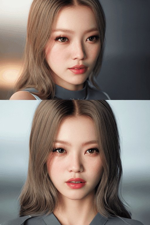 Stable Diffusionに学習させたモデルで、リアルな人物画像｜scra